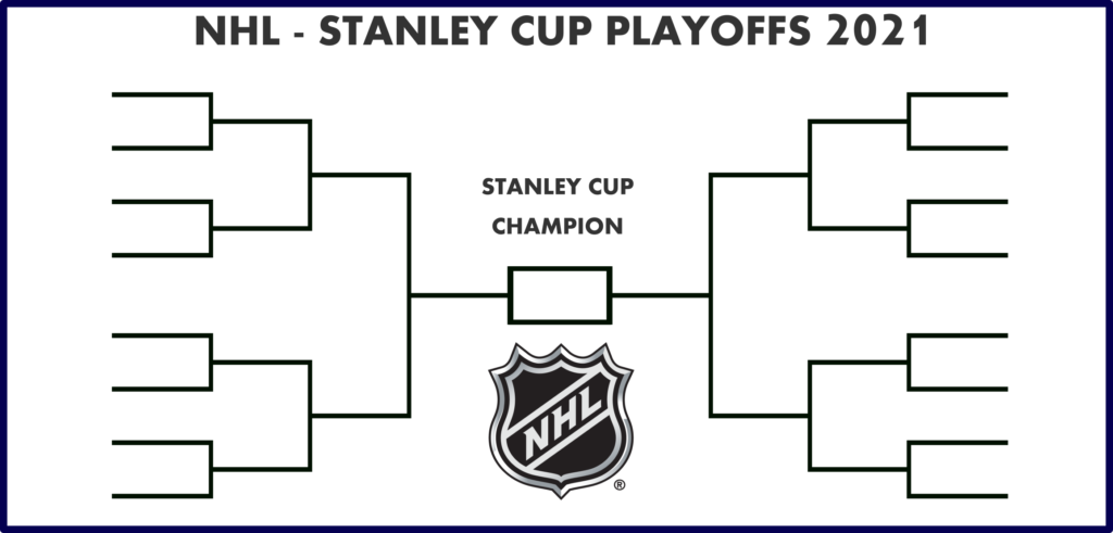 NHL (Stanley Cup) Playoffs Bracket: Printable, Blank in PDF (2019)