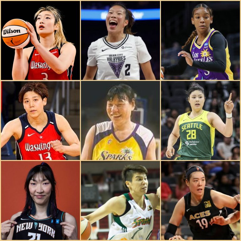 WNBA Trailblazers: The 12 Asian Players Who Have Played in the WNBA ...