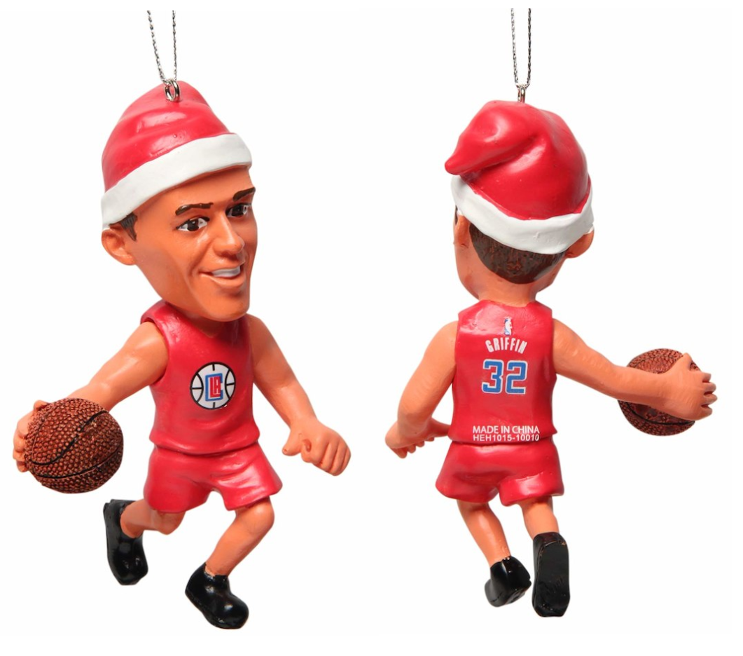 NBA player Christmas ornaments are the perfect stocking stuffer for NBA ...